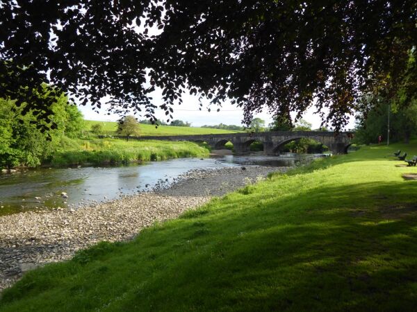 Clitheroe riverside park, Lancashire - Driving with Dogs
